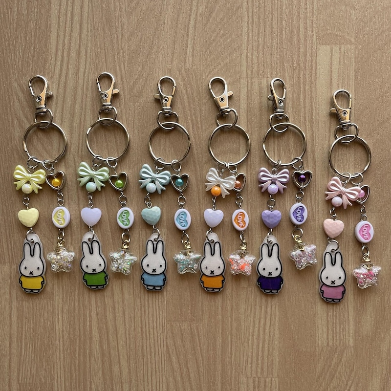 Miffy Keychain - Etsy