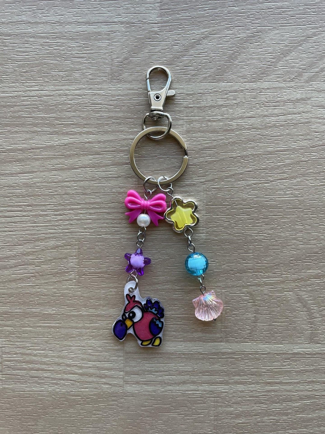 Roblox Adopt Me Dodo Charm Beaded Keychain - Etsy