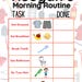 Morning Chore Chart Responsibilities- Personalizable - Etsy