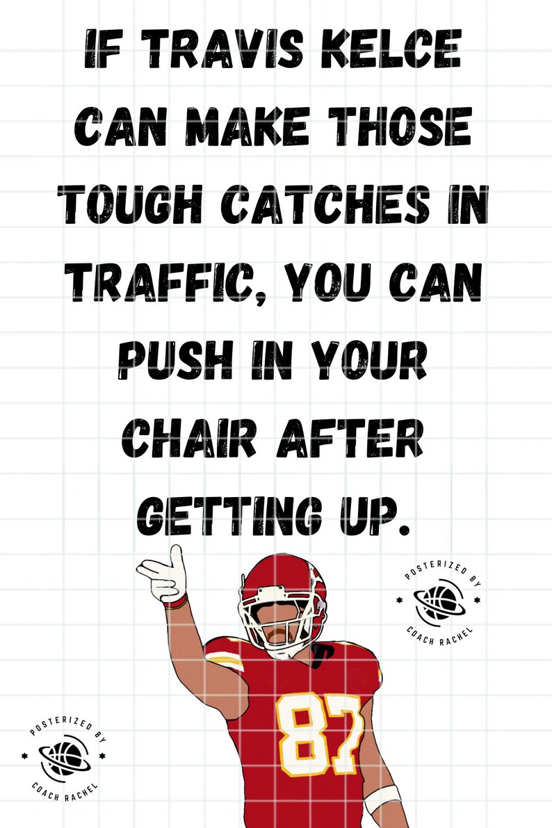 Travis Kelce Poster - Etsy