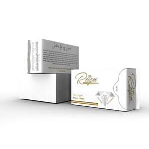 4 Pack of 20 Pads Reign Premium Sanitary Napkins VERY LIGHT Panty ...