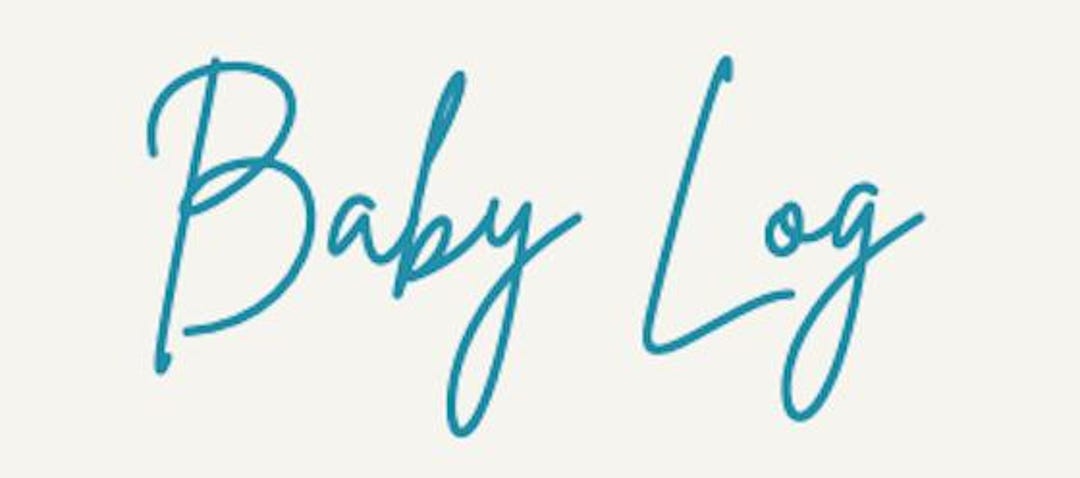 New Mom Baby Log - Etsy
