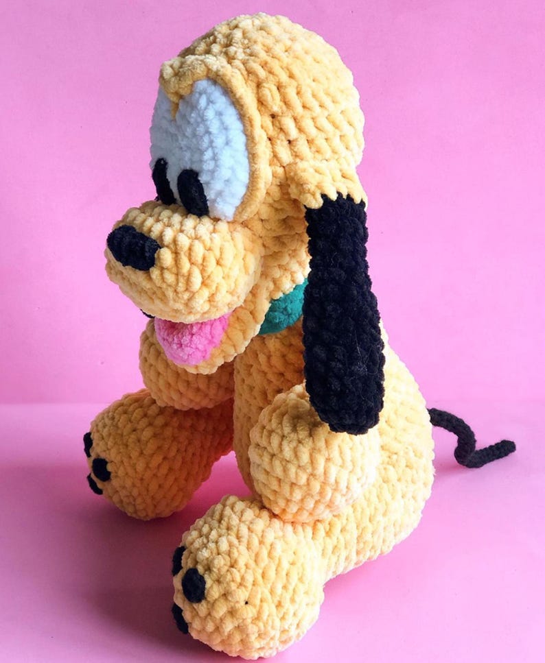 Baby Pluto Crochet Pattern PDF, Pluto Dog Amigurumi, Cute Dog Crochet, Lobster Amigurumi ...