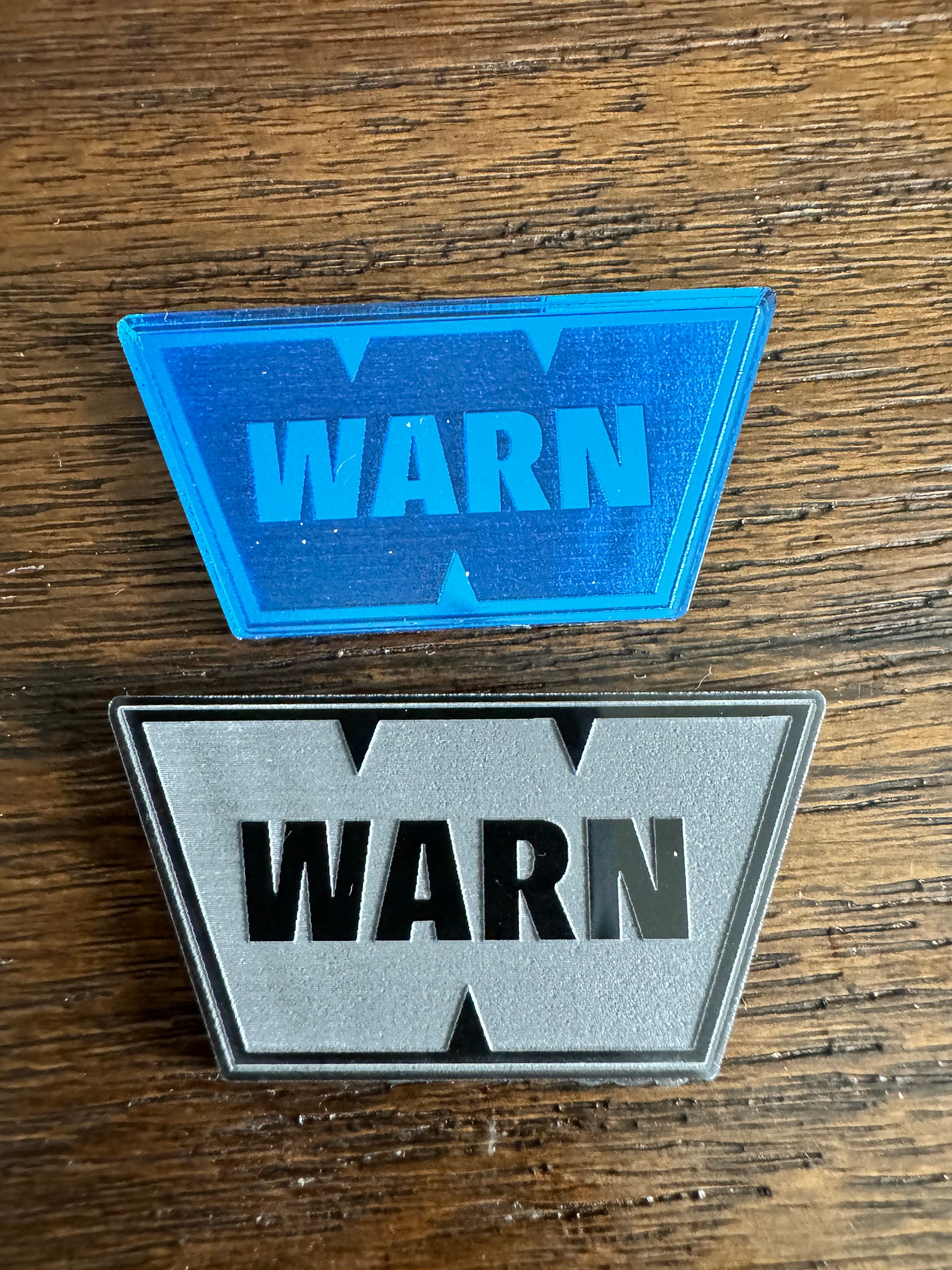 Warn Winch Front Logo Plate - Etsy