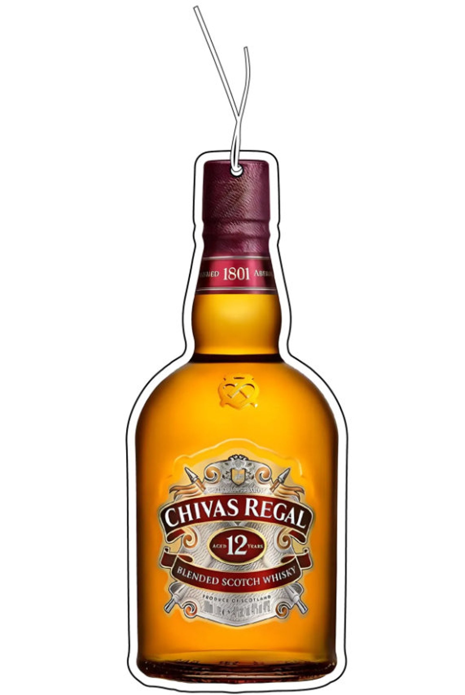 Chivas Regal 12 Years Whiskey Design Cool Decorative Car Air Freshener ...