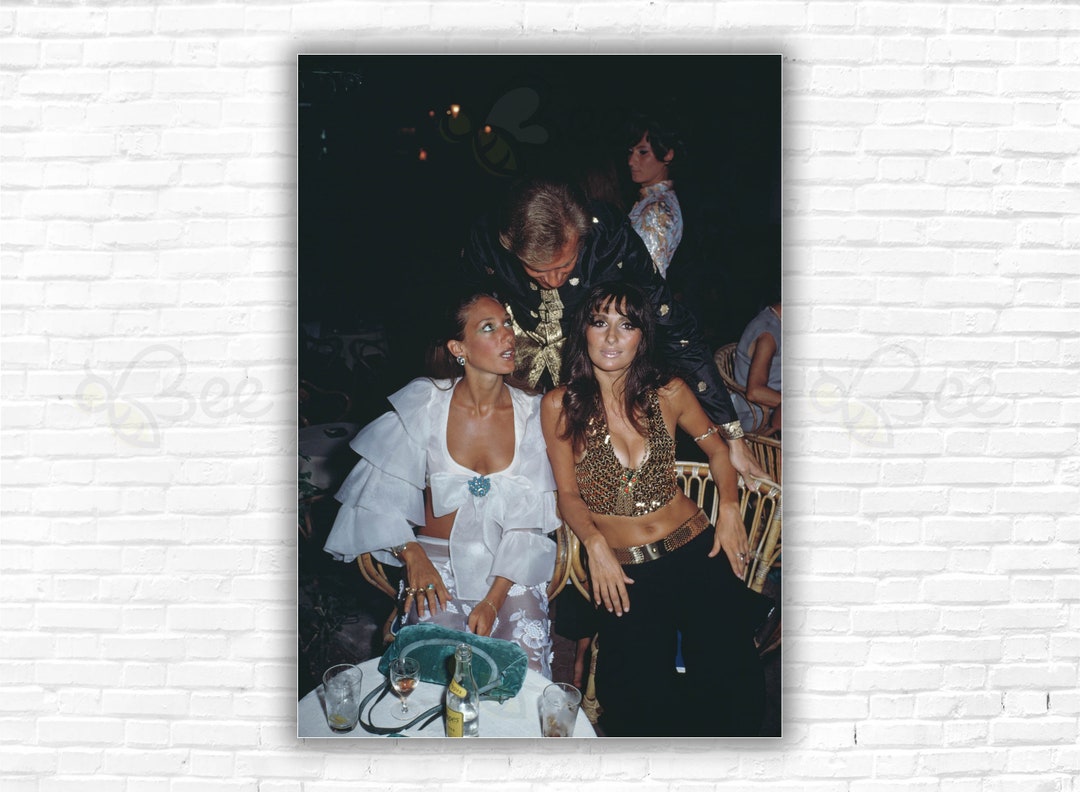 Slim Aarons Marisa Berenson in Capri Print/poster - American Actress ...