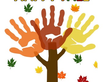 Fall Handprint Craft for Kids – Happy Fall Y’all Printable | Autumn Art ...