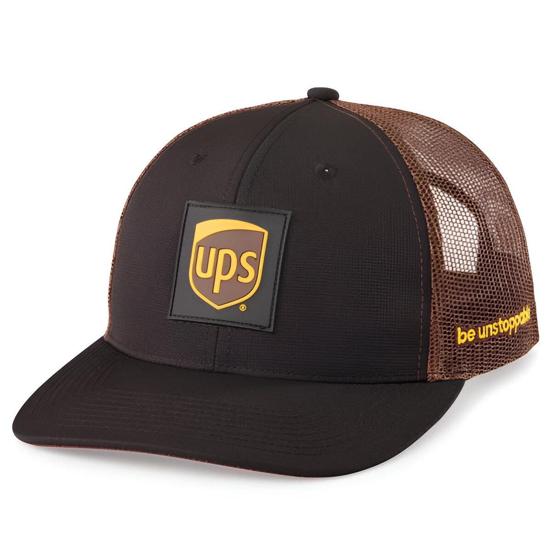 UPS Be Unstoppable Patch Hat United Parcel Service Brown/black - Etsy