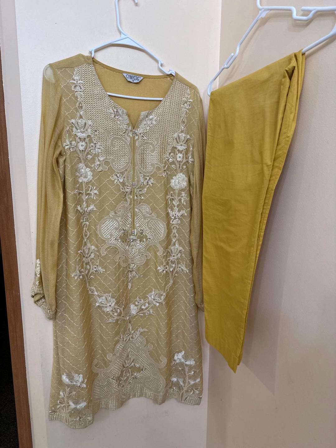 Pakistani/indian 3 Piece Women Outfit Size Medium Like New - Etsy