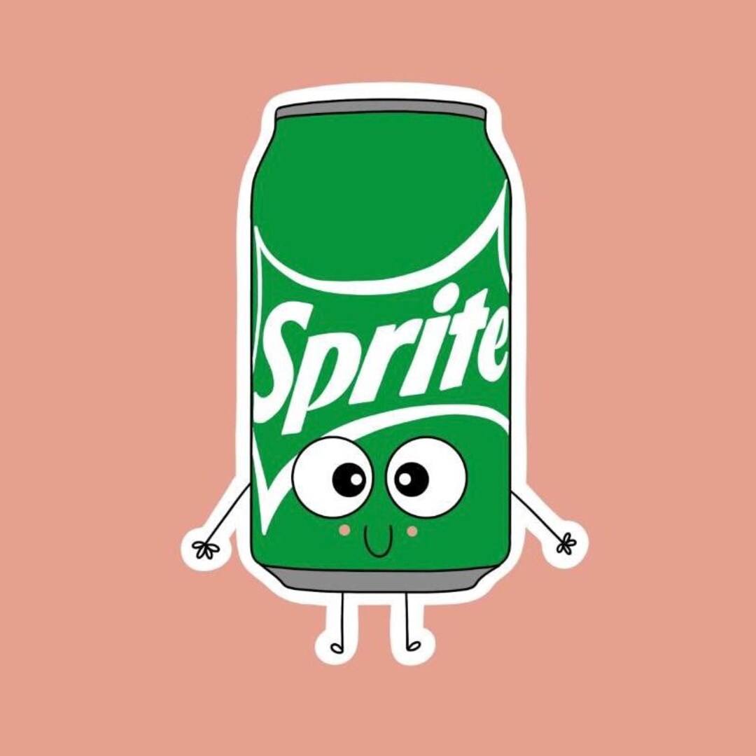 Sprite Sticker | Soda Pop Sticker | Sticker for Water Bottle | Kawaii ...