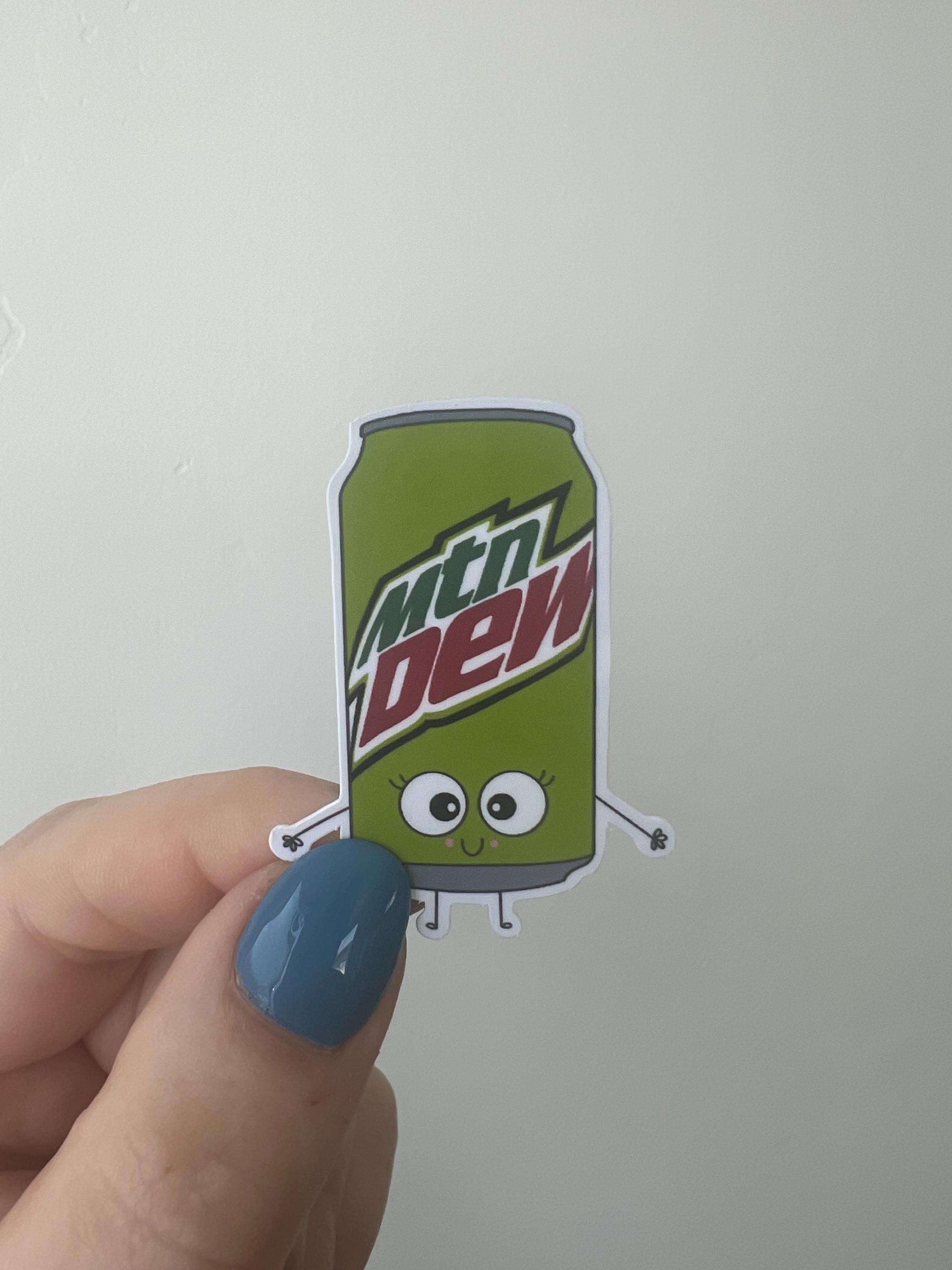 Mtn Dew Sticker | Soda Pop Sticker | Sticker for Water Bottle | Kawaii ...