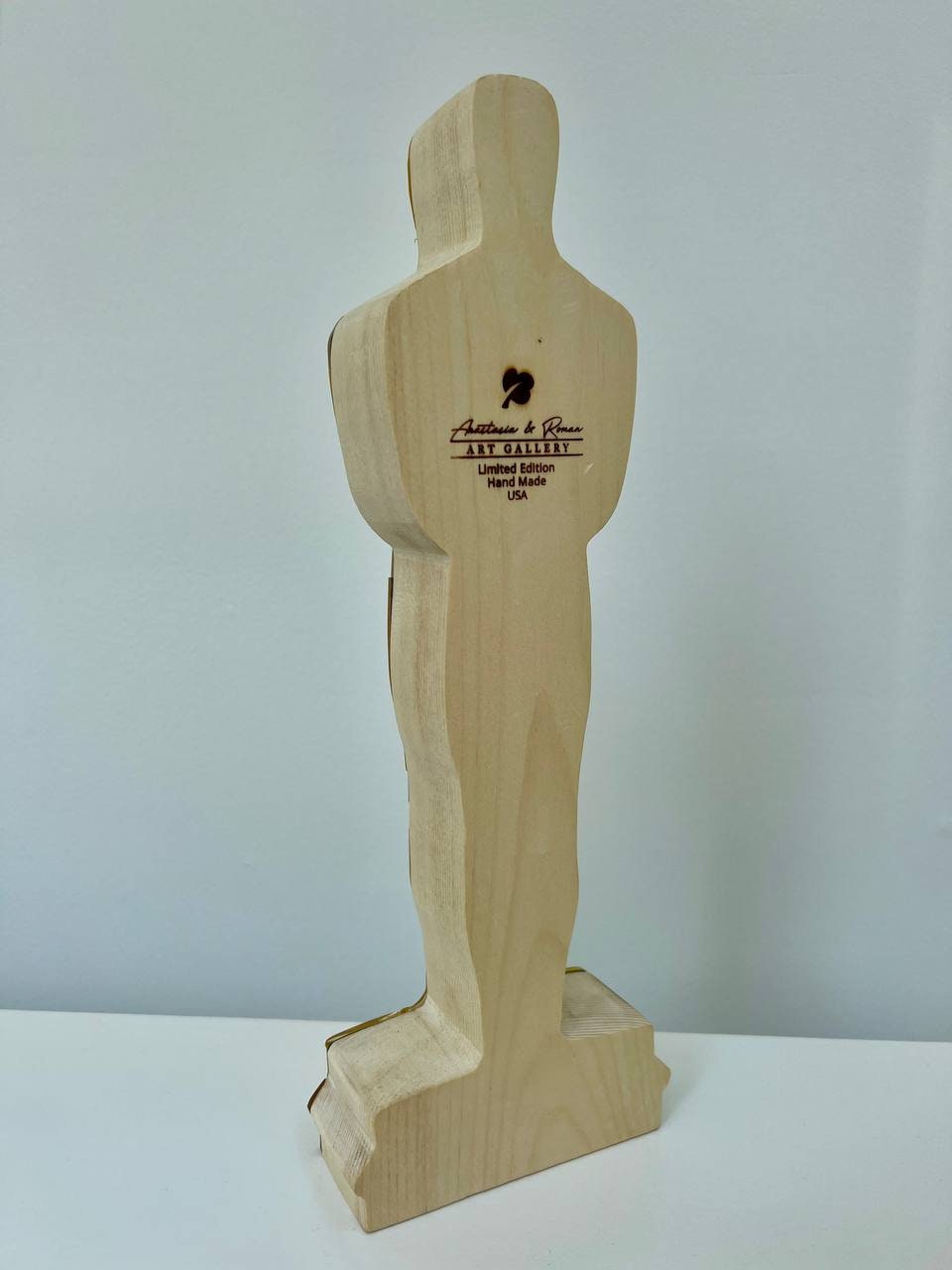 Memorable Hand Made Wooden Oscar Statue Gift - Etsy