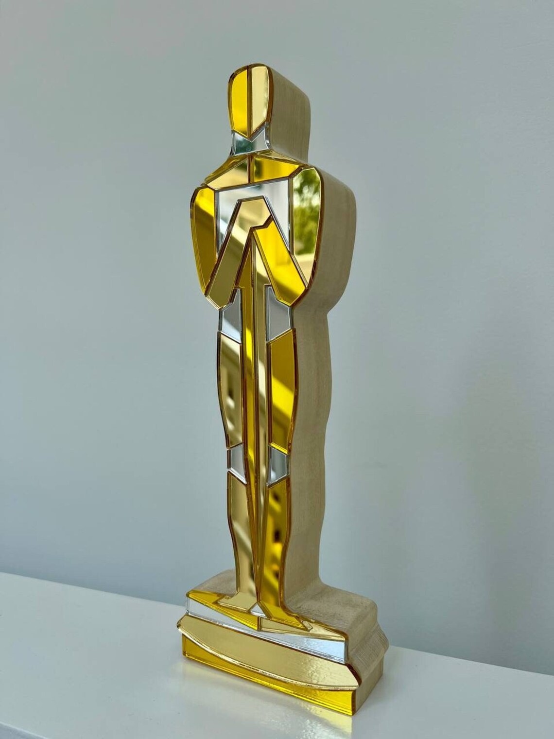 Memorable Hand Made Wooden Oscar Statue Gift - Etsy
