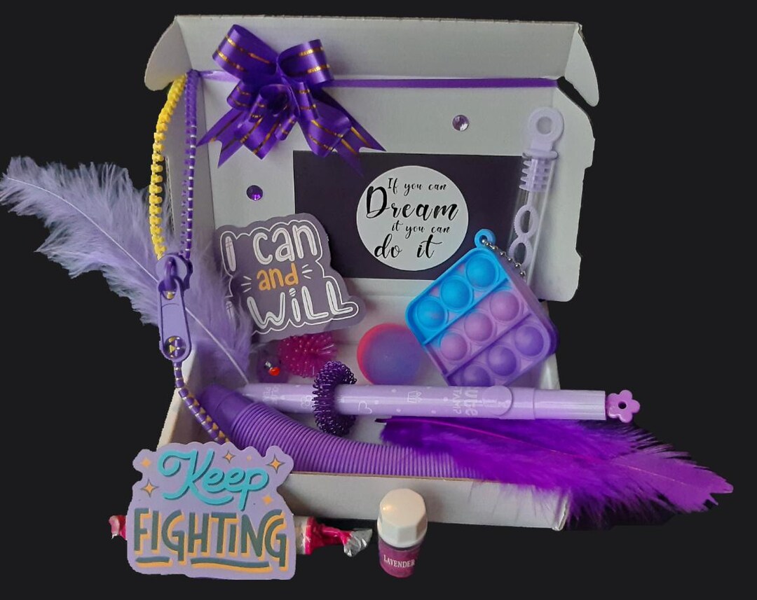 Purple Sensory Items Designed to Be Discrete. Perfect for Anxiety, ASD ...