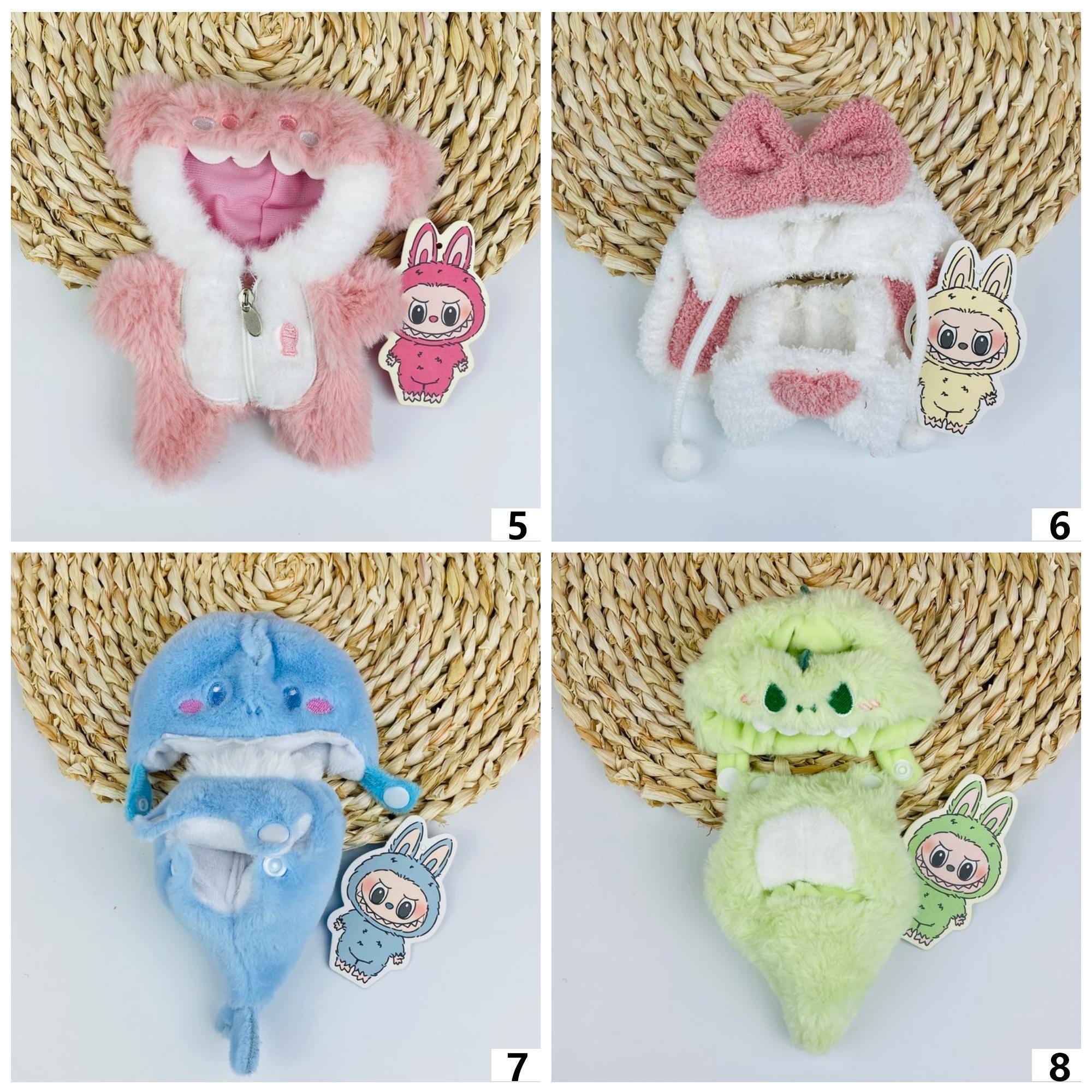 Labubu Clothes Labubu Outfit Labubu Hoodie Popmart Labubu Clothes ...