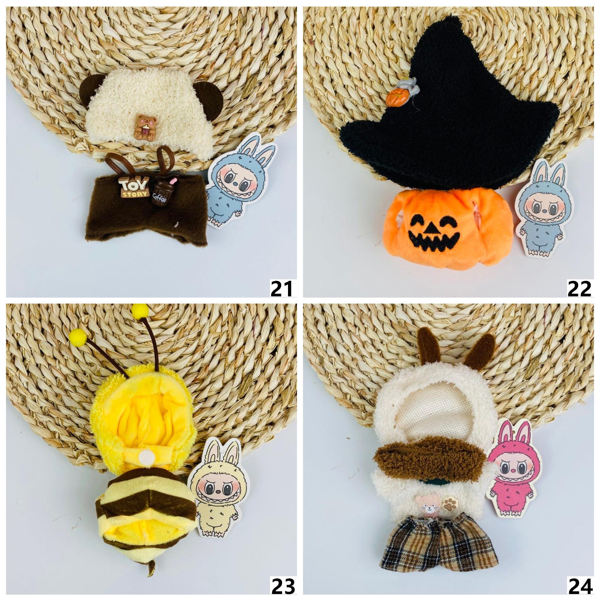 Labubu Clothes Labubu Outfit Labubu Hoodie Popmart Labubu Clothes ...