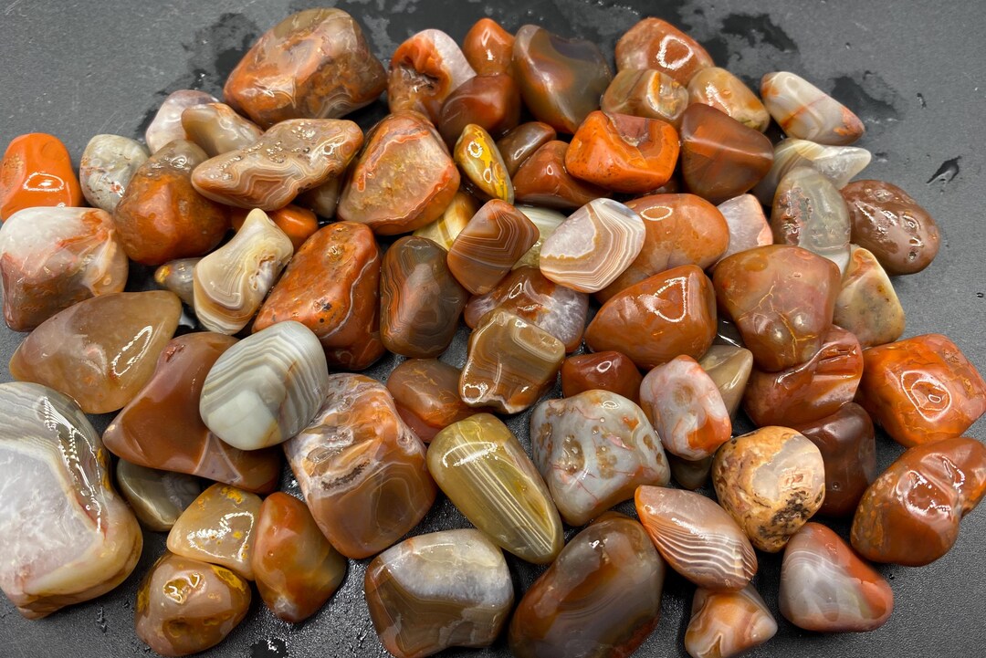 1lb Lake Superior Agates - Rough Lake Superior Agates - 1 Pound of Rare ...