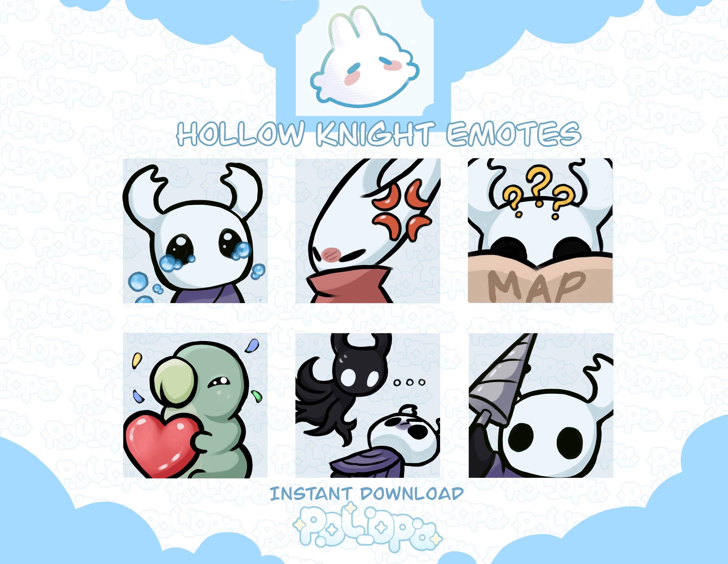 Twitch Emotes Hollow Knight - Etsy