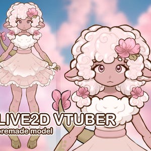 Sheep Vtuber Models Premade - Etsy