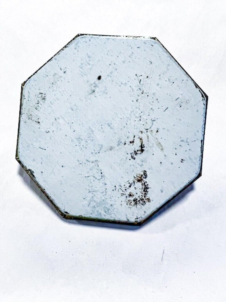 Vintage MCM Octagon Folded Tin Container, the Metal Box Co., England - Etsy