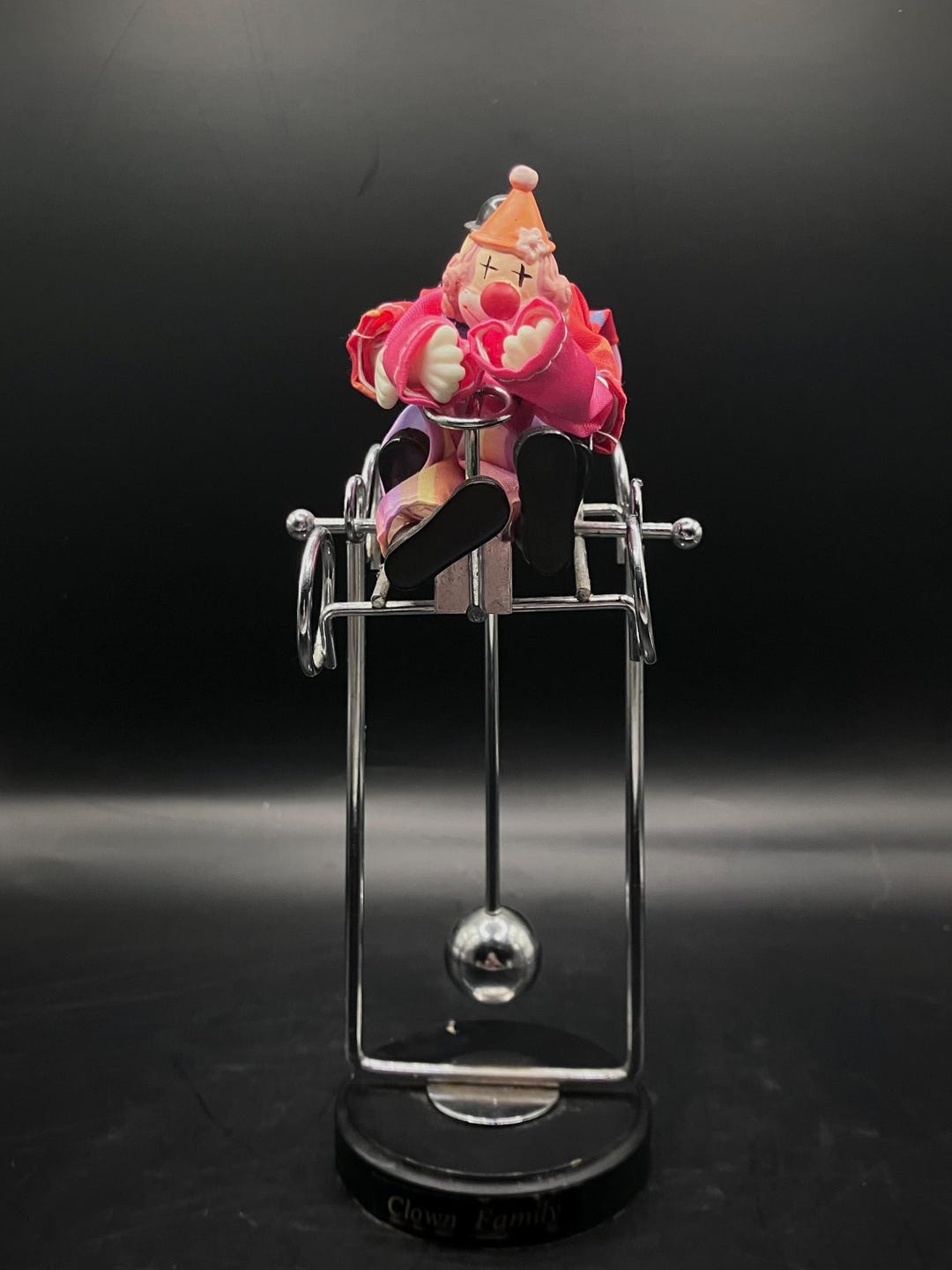 Swinging Clown Balance Toy Metal Car - Etsy