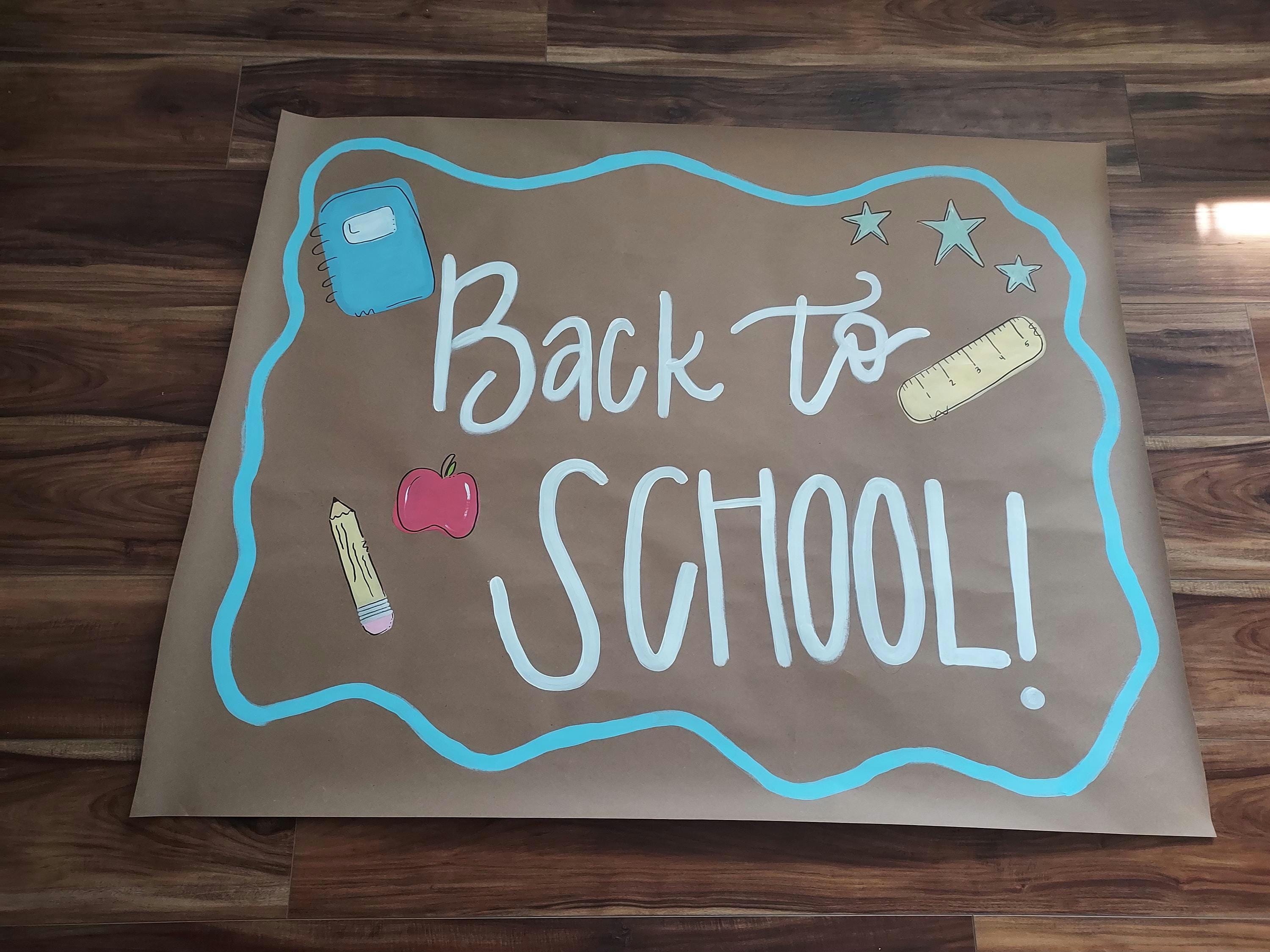 Back to School Banner!!! - Etsy