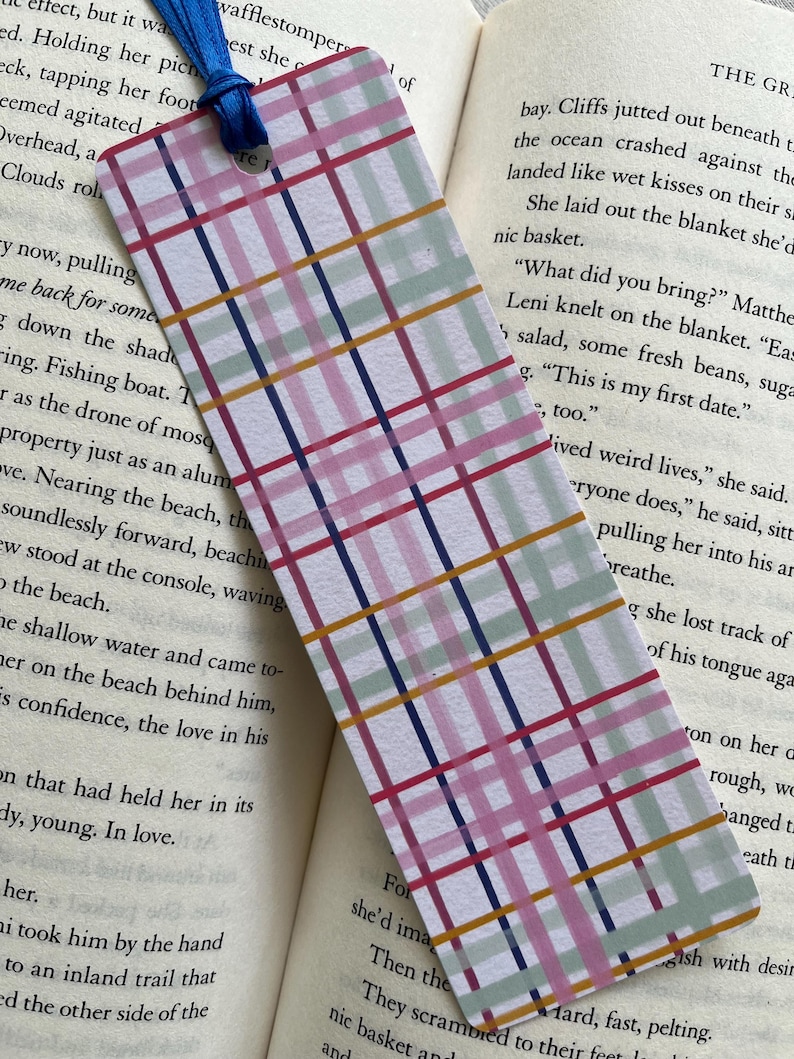 SUMMER Bookmarks, Summer and Spring Prints, Ribboned - Etsy
