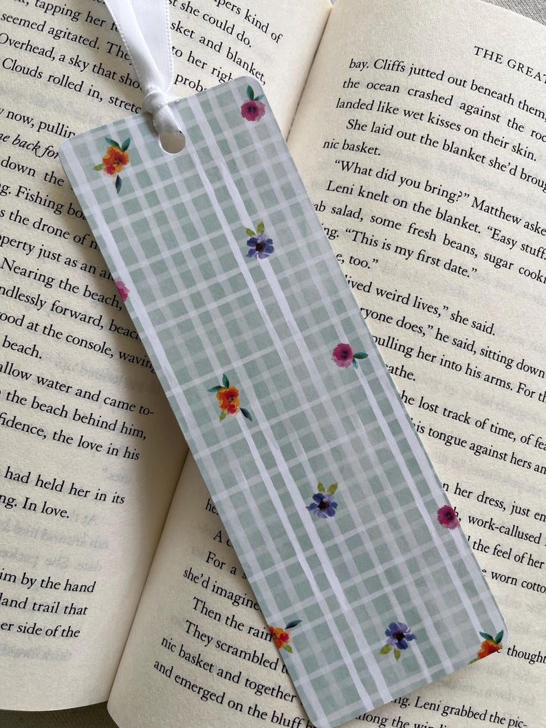 SUMMER Bookmarks, Summer and Spring Prints, Ribboned - Etsy
