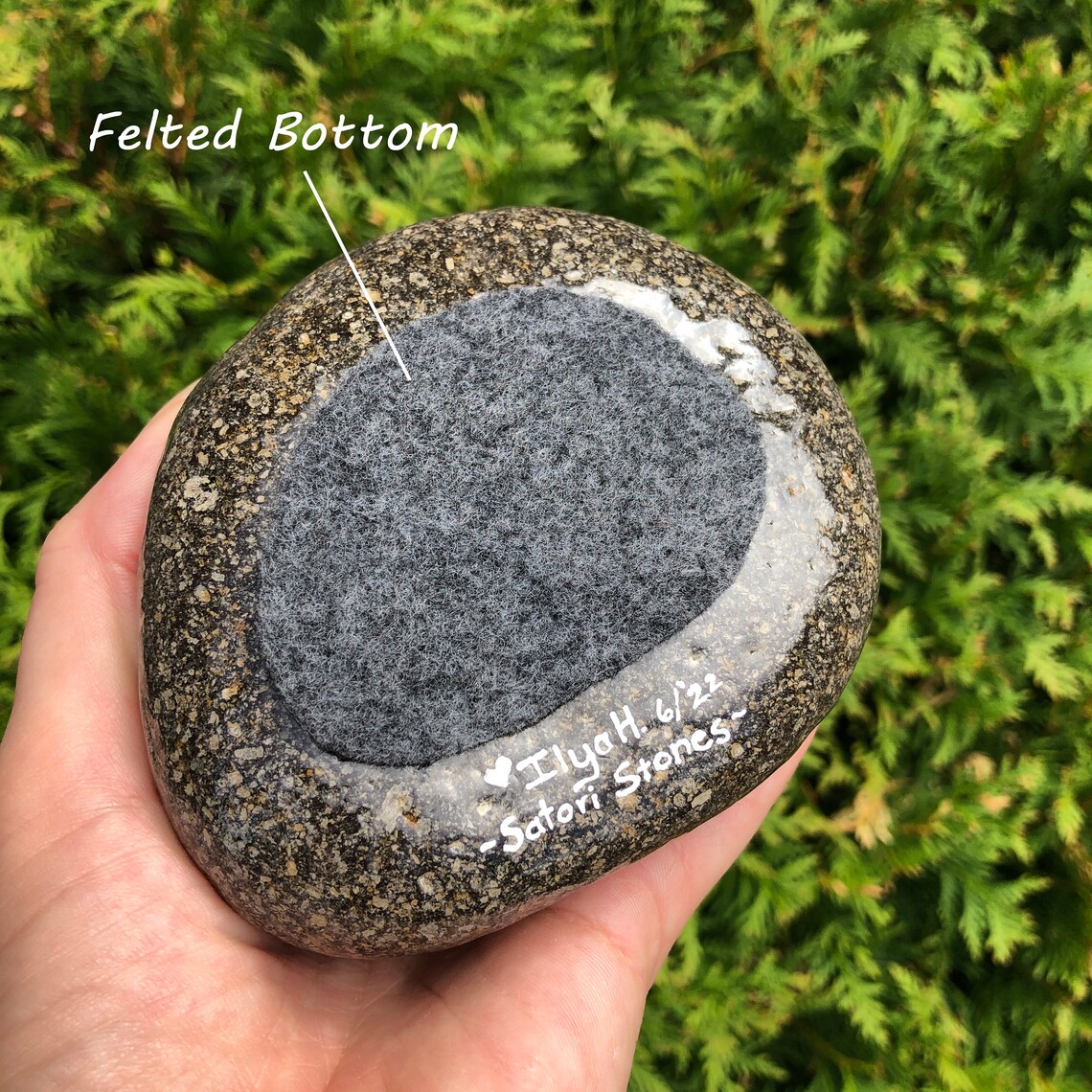 Extra Large Dot Art Mandala Hand Painted Stone Natural River - Etsy