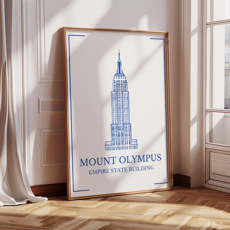 Mount Olympus Poster - Etsy