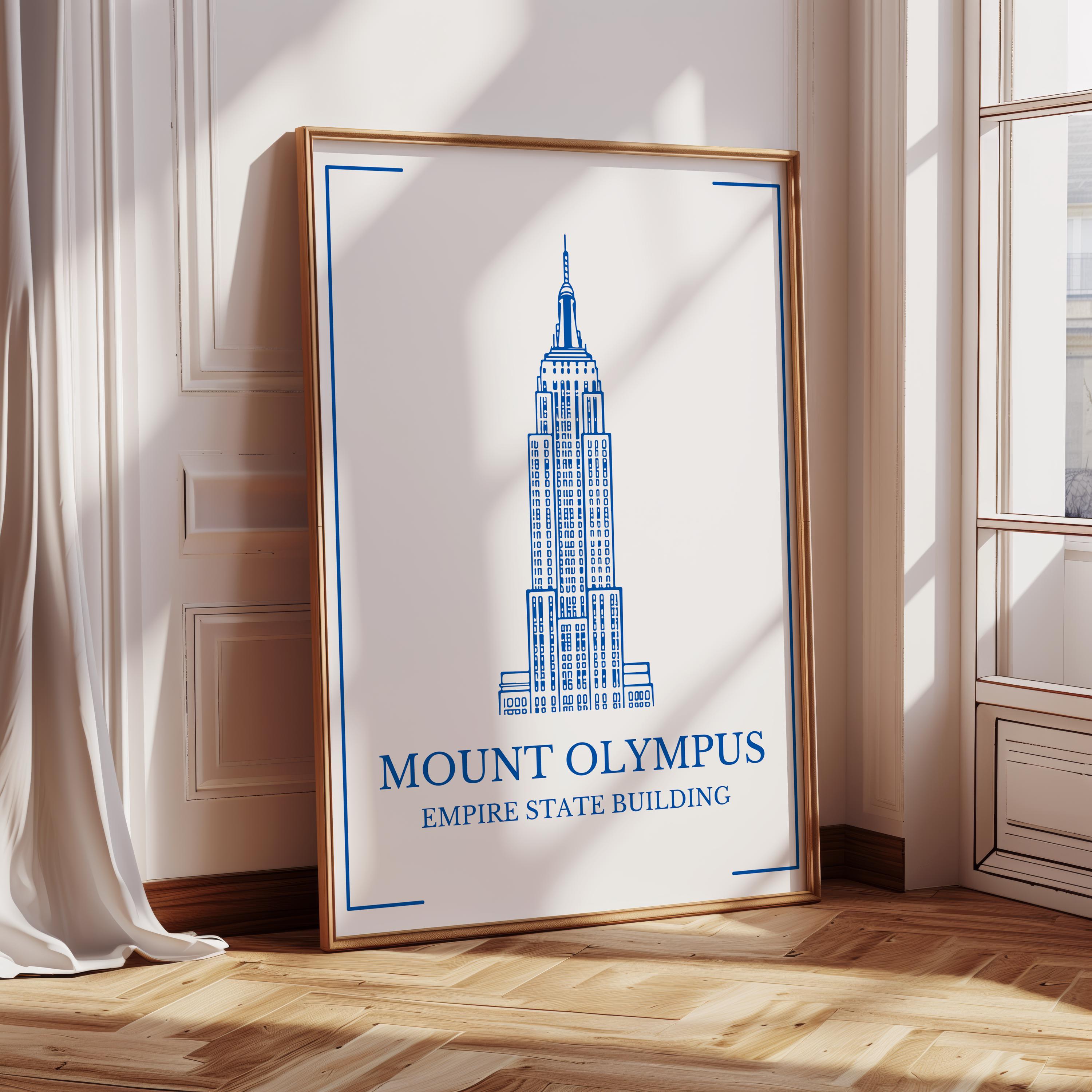 Mount Olympus Poster - Etsy