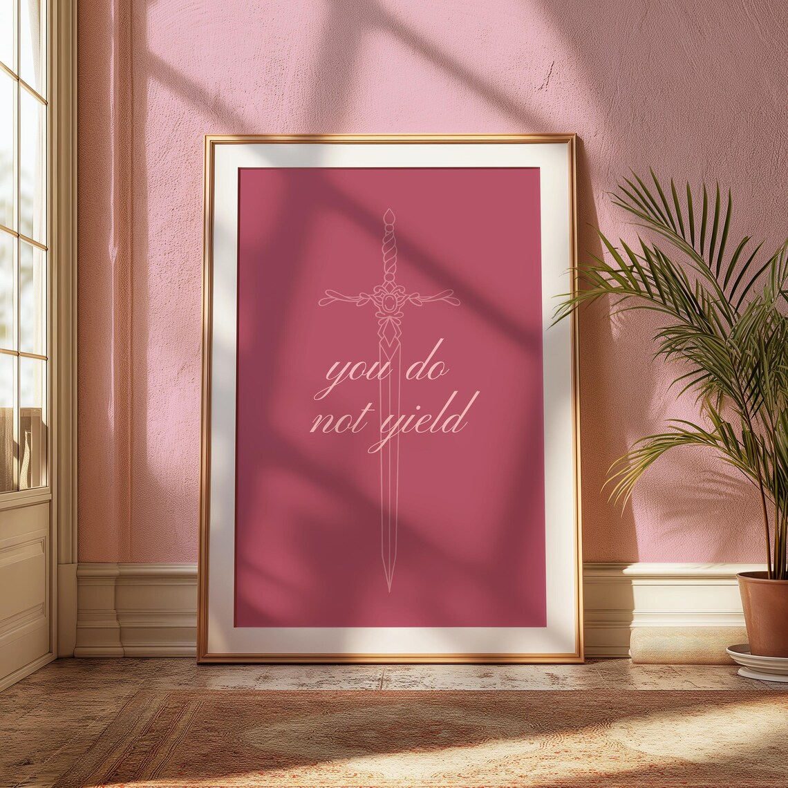 You Do Not Yield Poster - Etsy