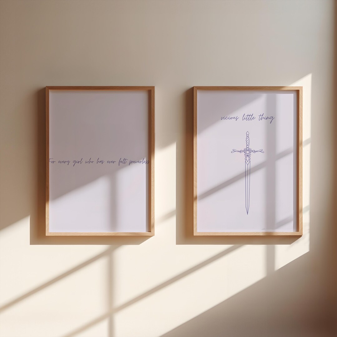 Powerless Poster Set - Etsy