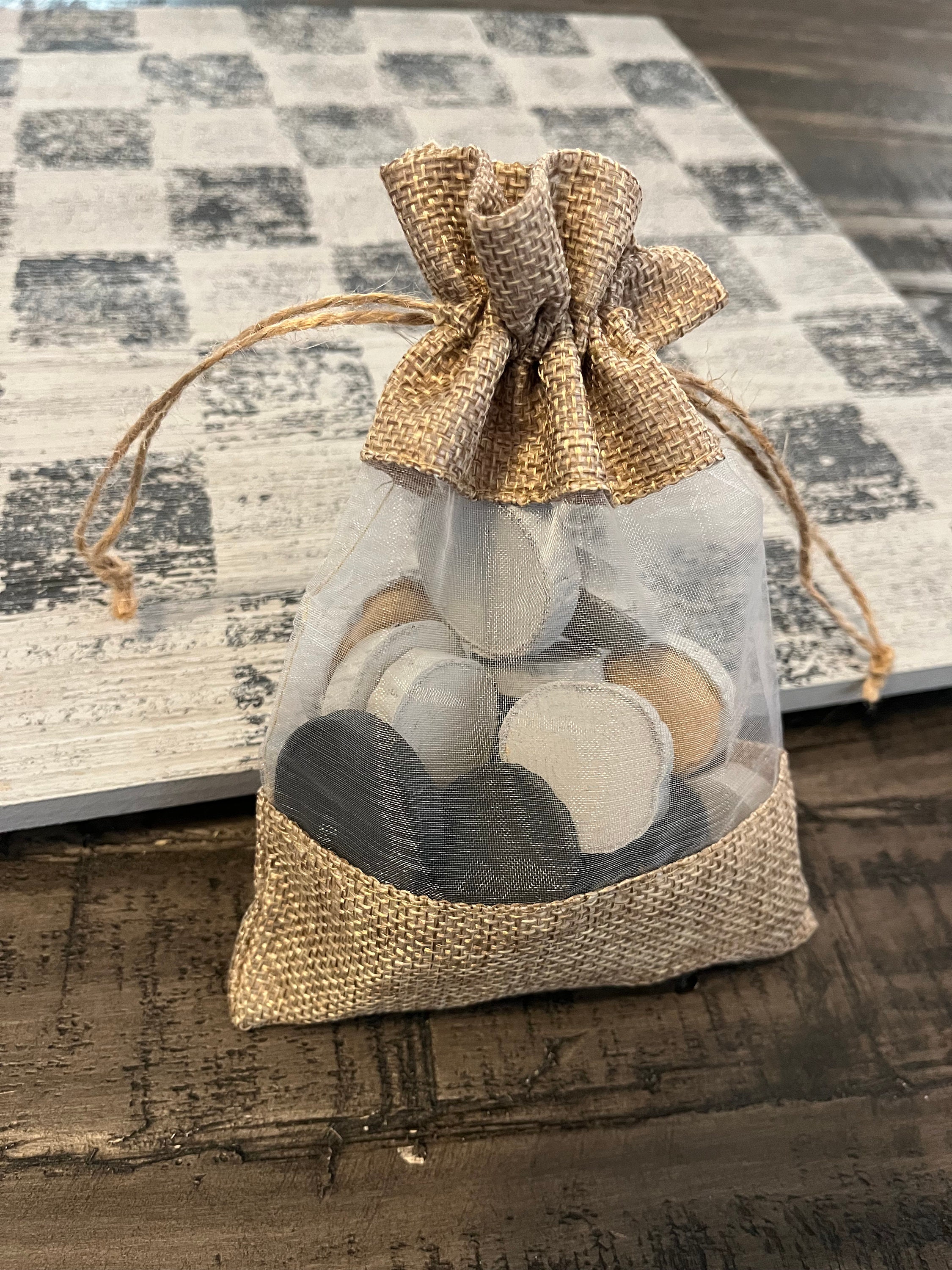 Rustic Farmhouse Checkerboard (black and Gray) 16x16” - Etsy