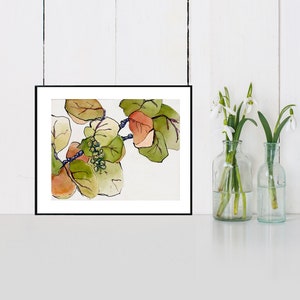 Seagrape No. 22 . Giclee Art Print - Etsy