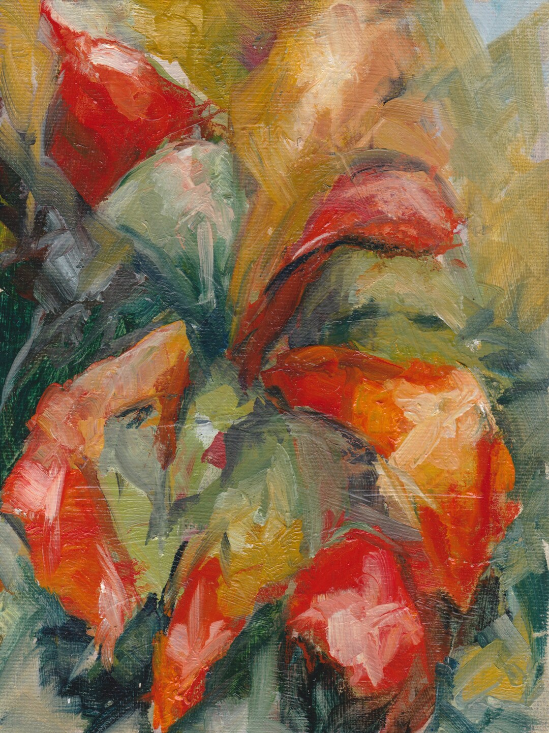 Croton No. 33 - Original Oil Painting - Etsy