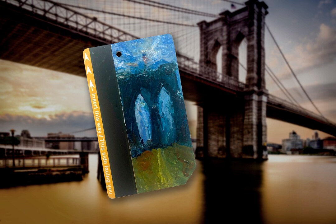 Iconic Gateway to Brooklyn - Art Oil Painting New York City Brooklyn ...