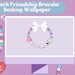 Friendship Bracelet Teacher Desktop Wallpaper, Trendy Girly Colorful ...