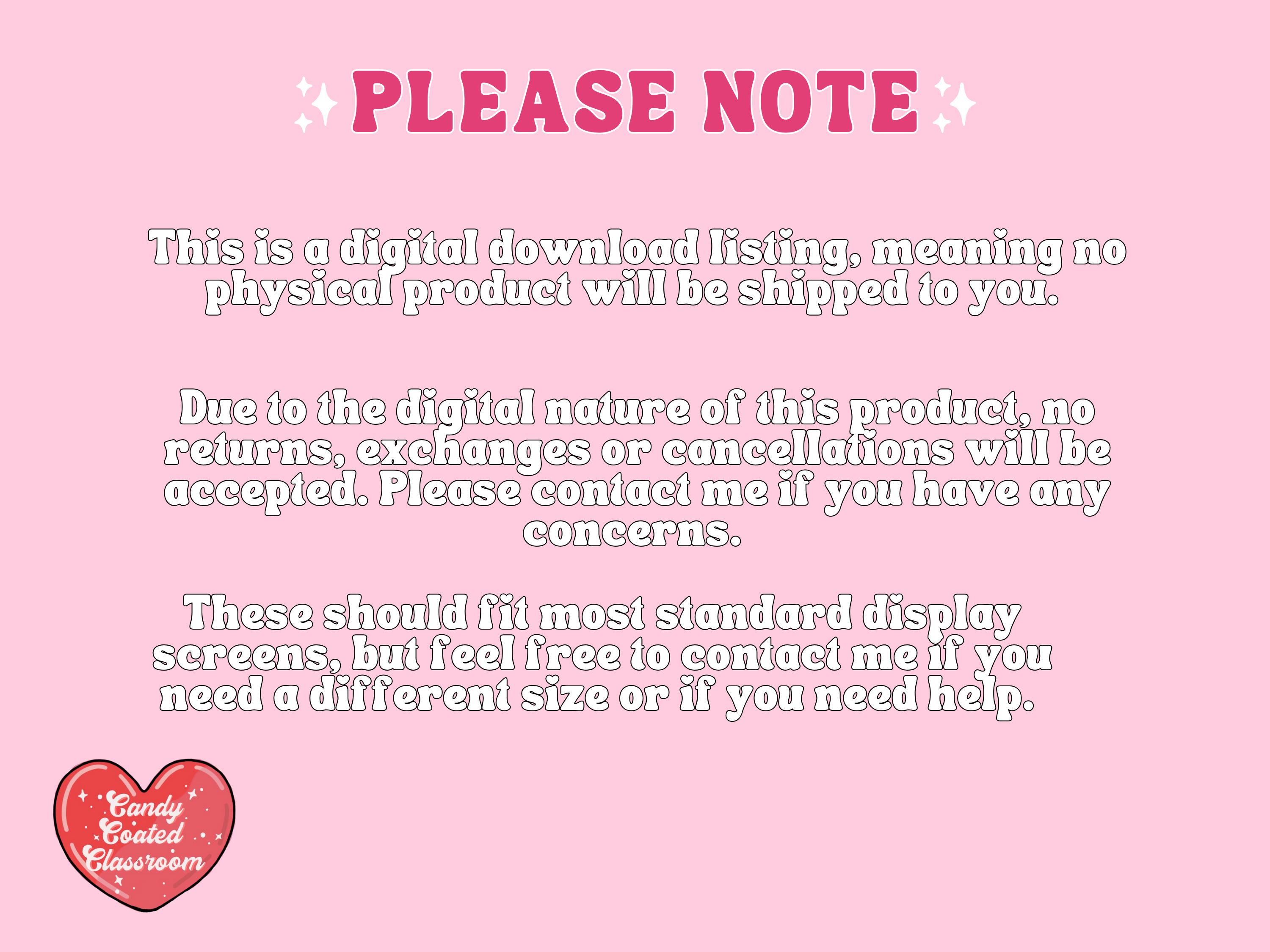 Personalized Teacher Desktop Wallpaper, Cute Computer Background ...