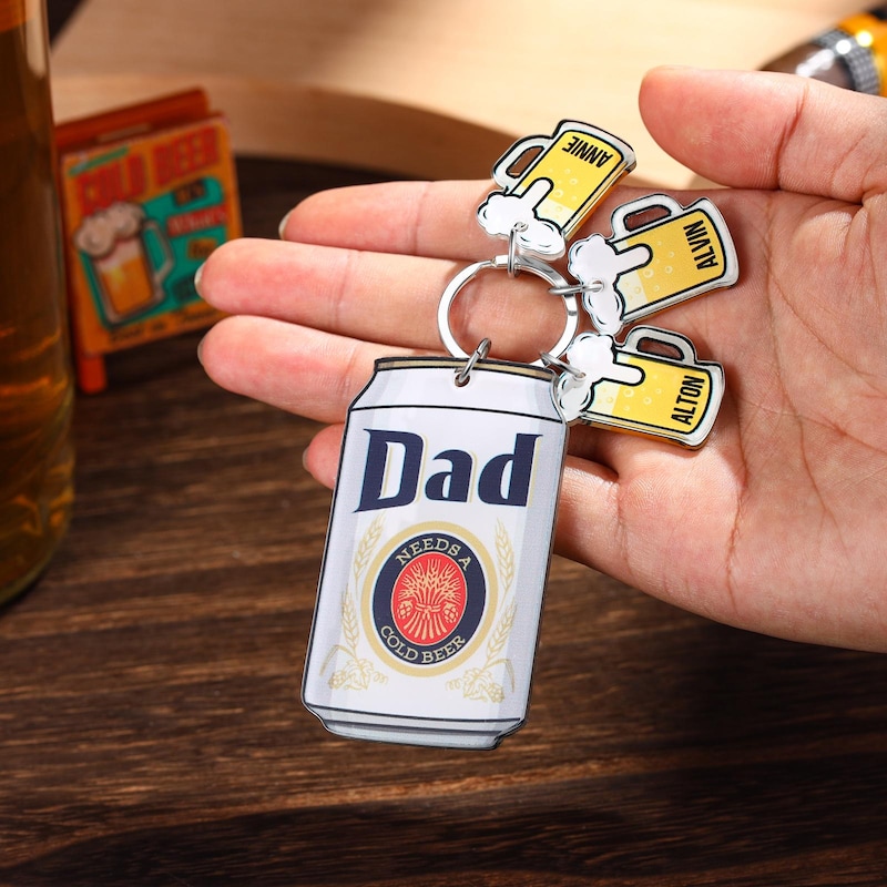 Beer Keychain - Etsy