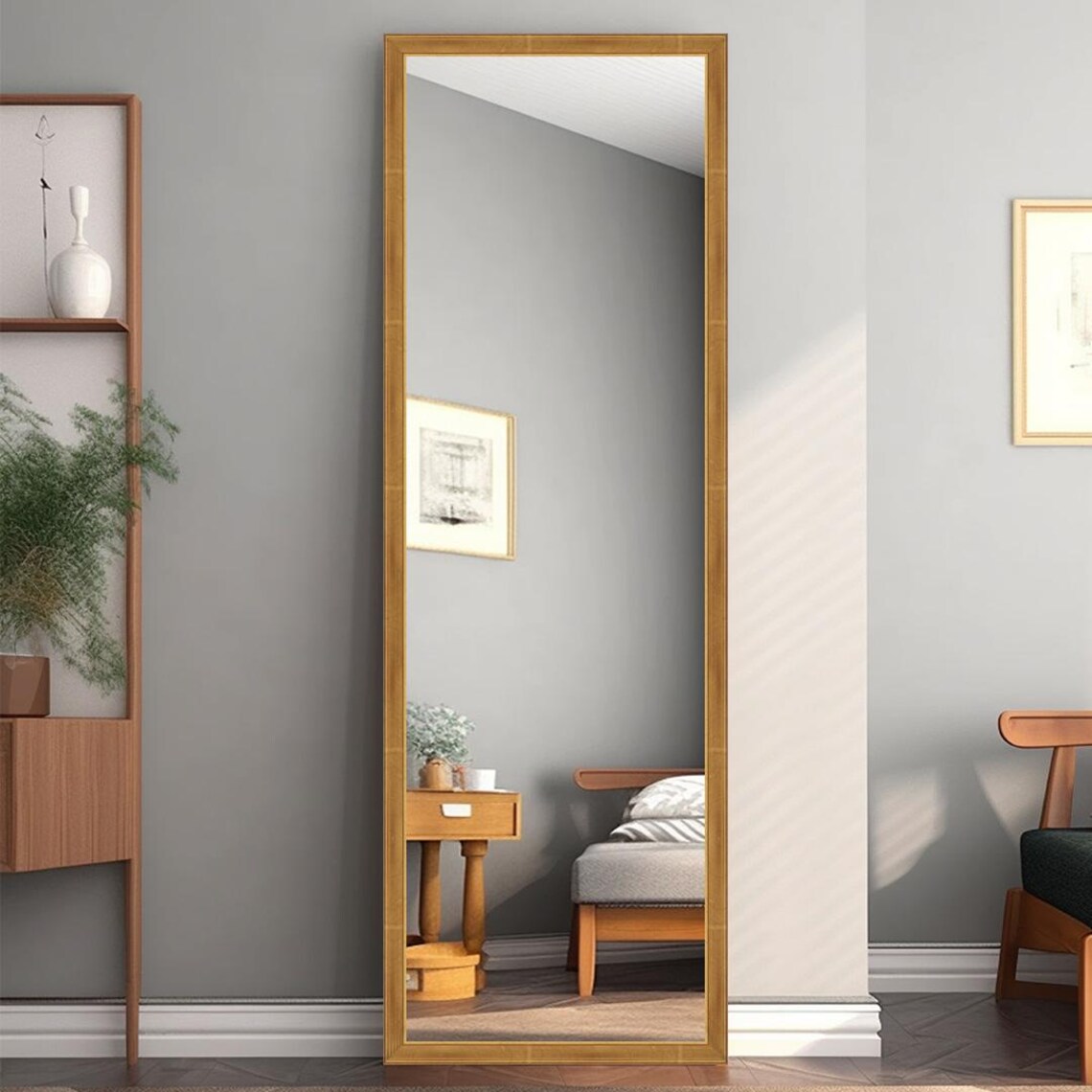 Mirror and Frame, Mirth Style, Traditional Gold Finish, High Quality ...