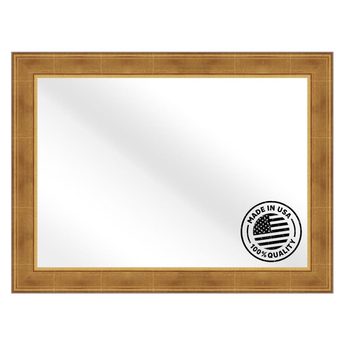 Mirror and Frame, Mirth Style, Traditional Gold Finish, High Quality ...