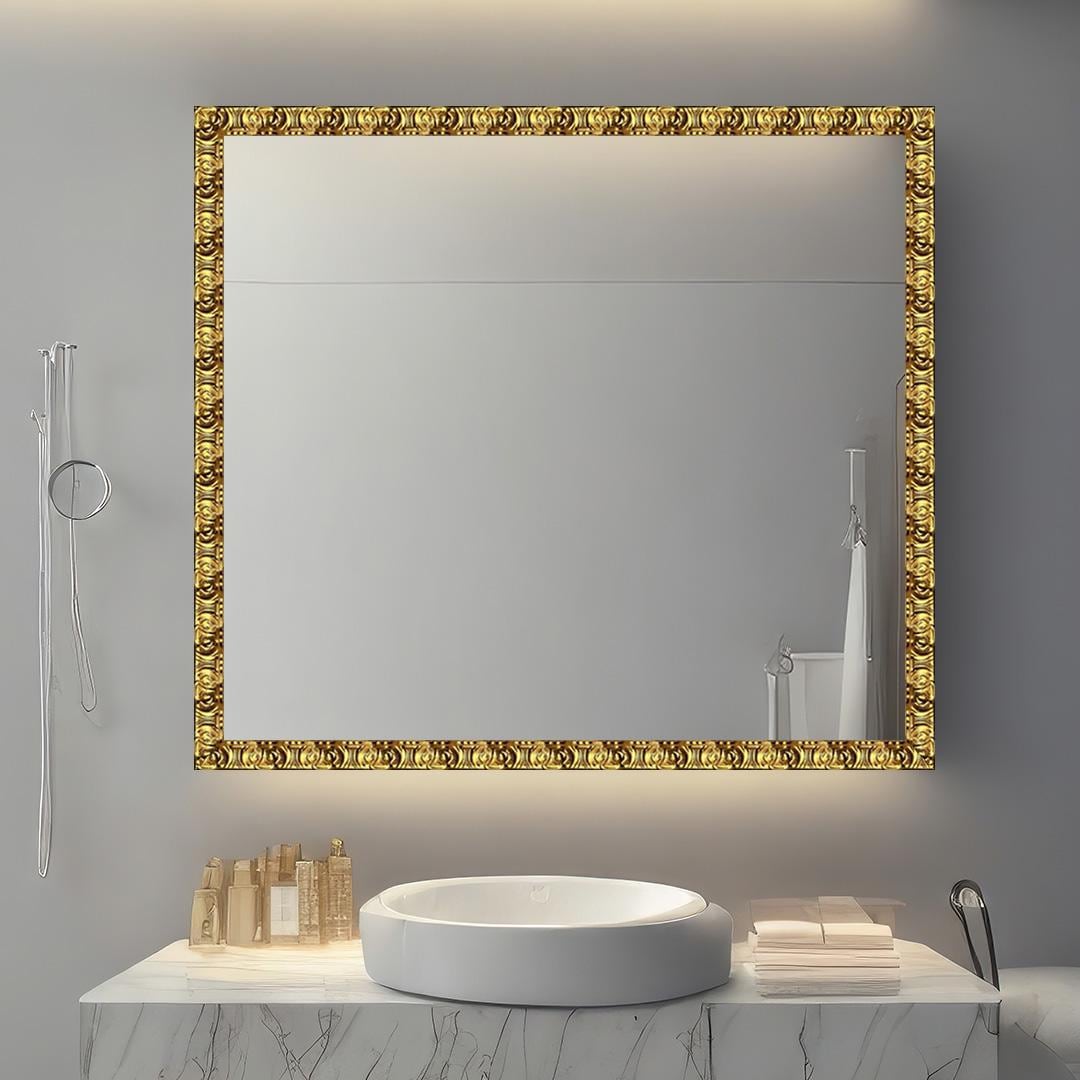 Handmade Ornate Gold Frame Mirror – USA Made Metro Style - Etsy
