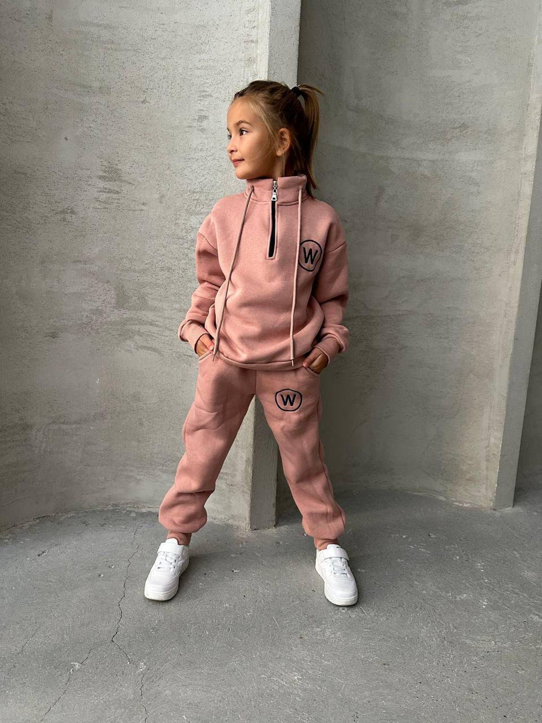 Girls Tracksuit, Oversize Toddler Tracksuit Set, Toddler Clothing Set ...