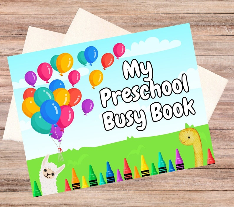 Preschool Busy Book - Etsy
