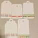 Set of 5 Gift Tags - Etsy