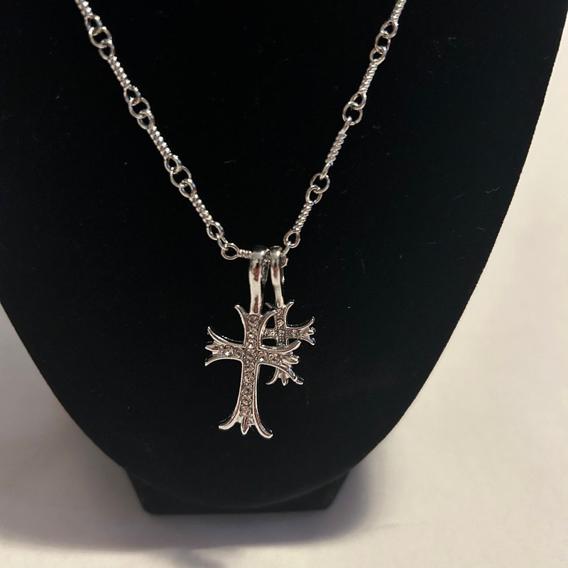 Y2k Cross Necklace - Etsy