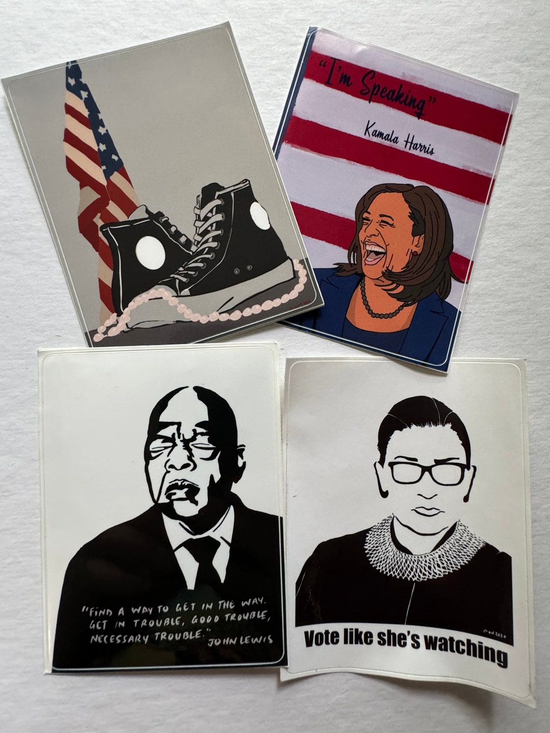 Subtle Politics Sticker Collection - Etsy