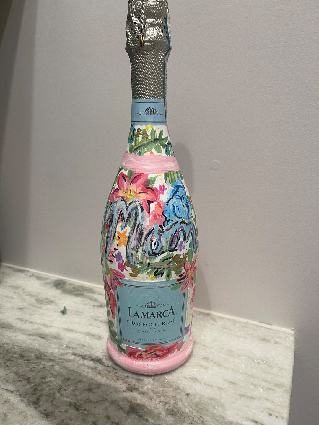 Custom Wine Bottle Vase - Etsy