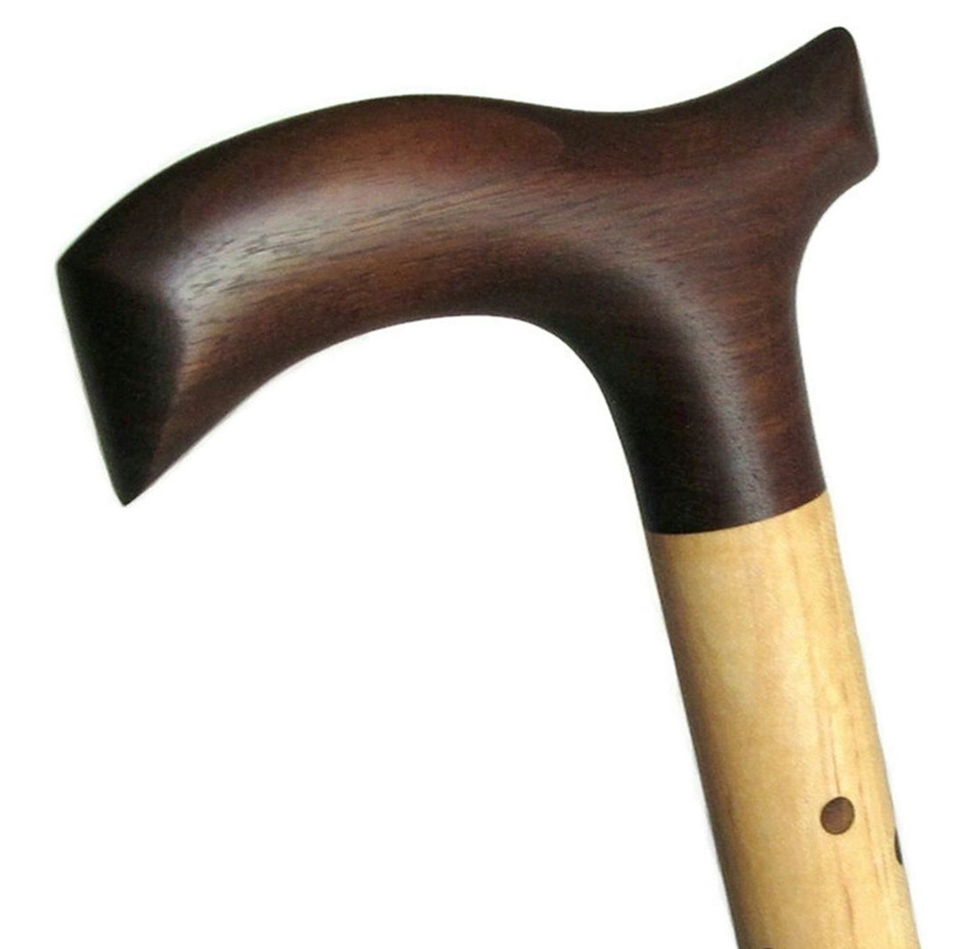 Walking Canes/maple and Walnut/inlay/ - Etsy